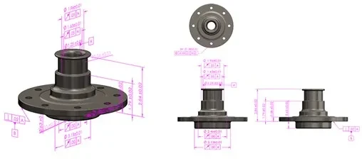 SOLIDWORKS中的：MBD、DimXpert 和 MBD 尺寸：有什么区别？ - 哔哩哔哩