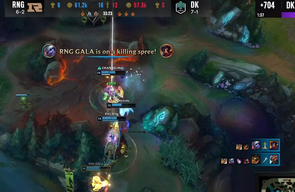 RNG双杀DK，却爆冷不敌MAD，解说米勒点出失利关键：中野对抗薄弱 - 哔哩哔哩