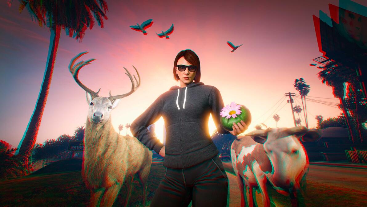 【GTAOL】1月4日至10日更新内容介绍：全新野生动物摄影挑战与绝致国家公园警用车 - 哔哩哔哩