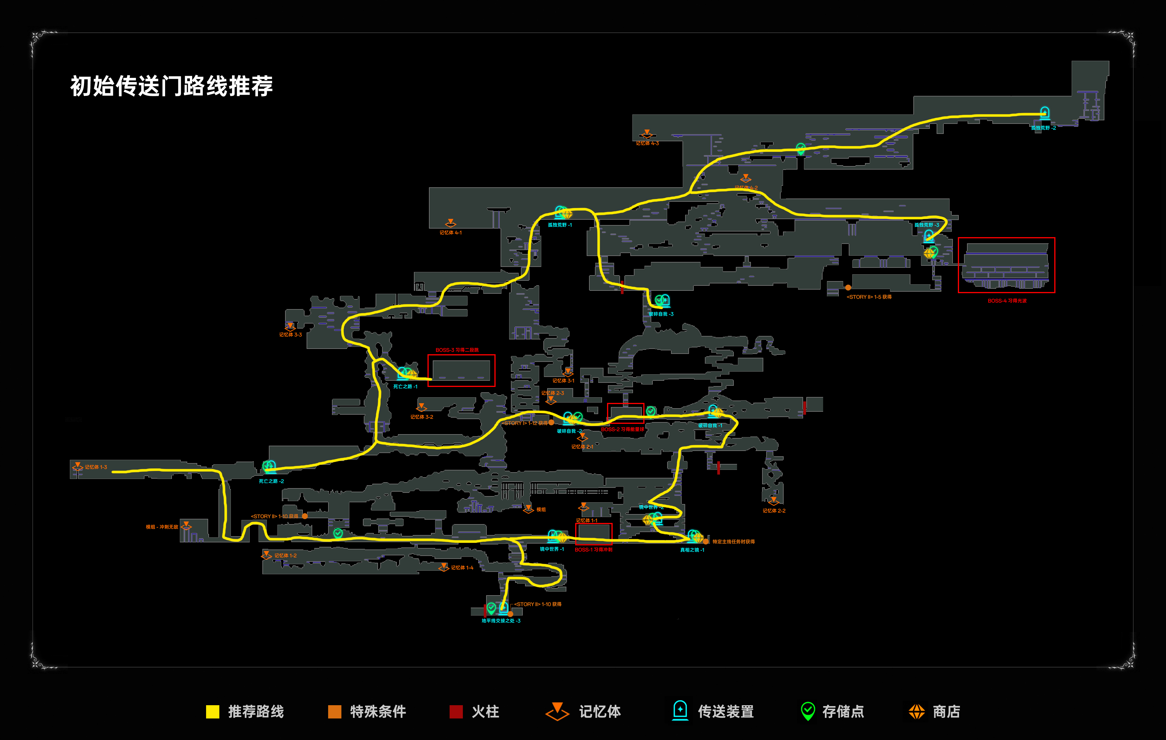【NIKKE】二周年小游戏“IN THE MIRROR” 100%全收集详细地图坐标（存档） - 哔哩哔哩