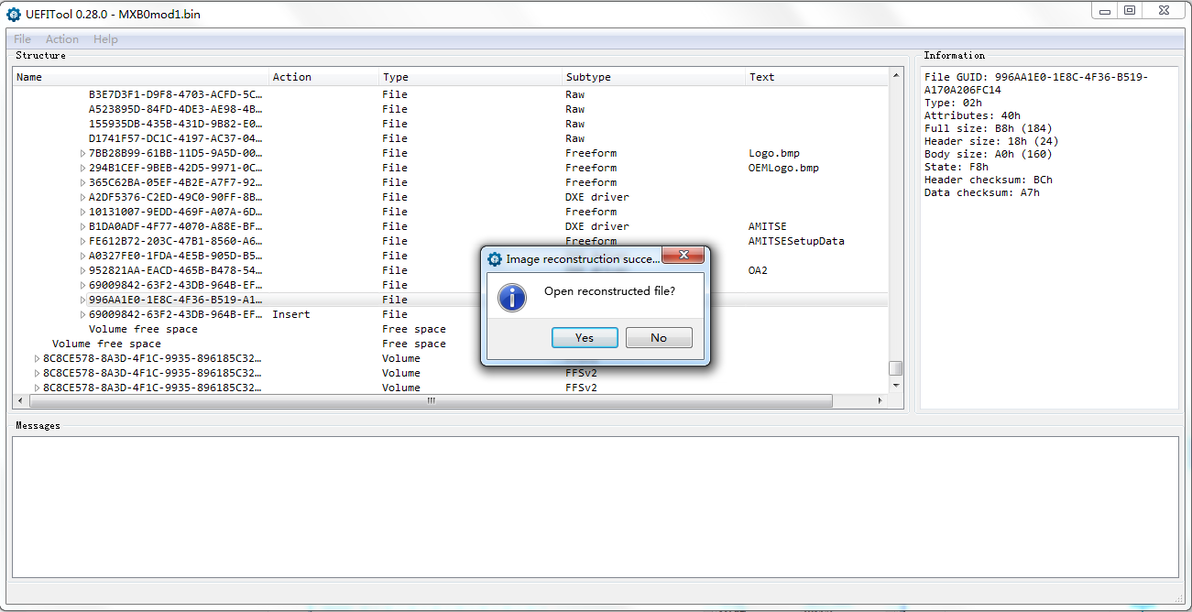 AMI Aptio V UEFI 主板手动添加Dell Slic2.5表OEM激活win7一例及过程分解 - 哔哩哔哩