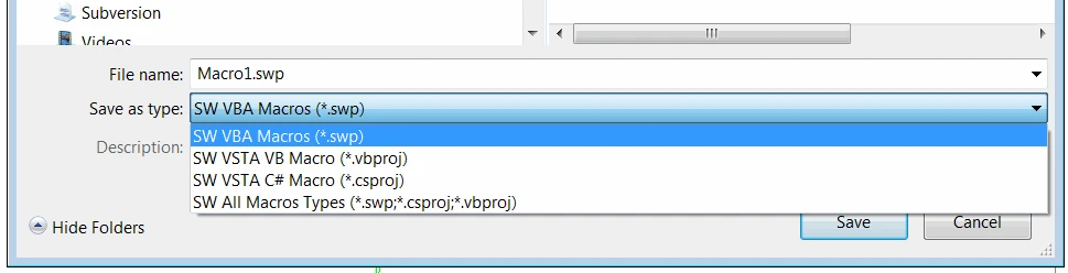 使用SOLIDWORKS API对VBA宏和VSTA宏进行编程 - 哔哩哔哩
