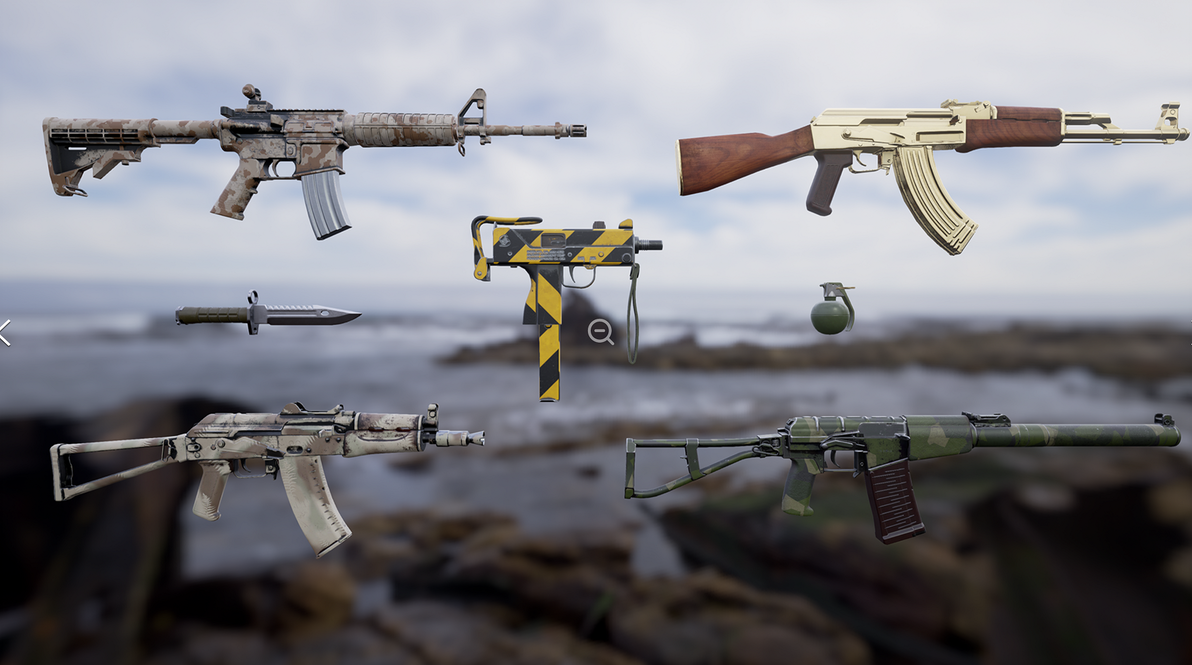 【UE5】虚幻引擎获取FPS游戏免费授权的枪械素材的方式 - 哔哩哔哩