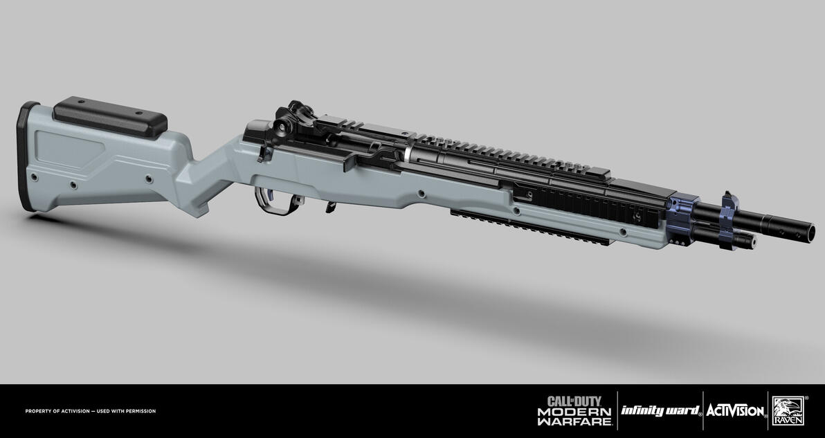 【COD16】IW军工集团产品预览图：7.62 NATO系列 - 哔哩哔哩