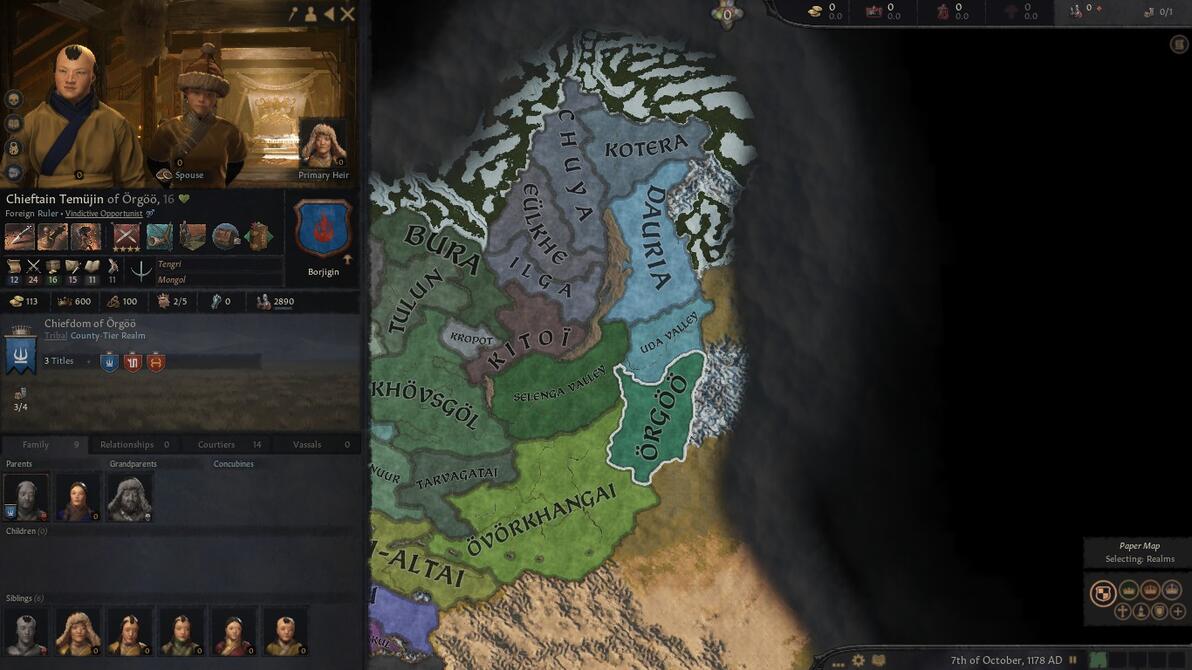 【十字军之王3/CK3】开发日志 #150 新的起始日期，消息设置等等 - 哔哩哔哩