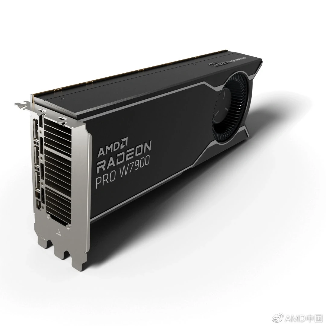 AMD 发布 Radeon PRO W7900 显卡：48GB 大显存，3999 美元 - 哔哩哔哩