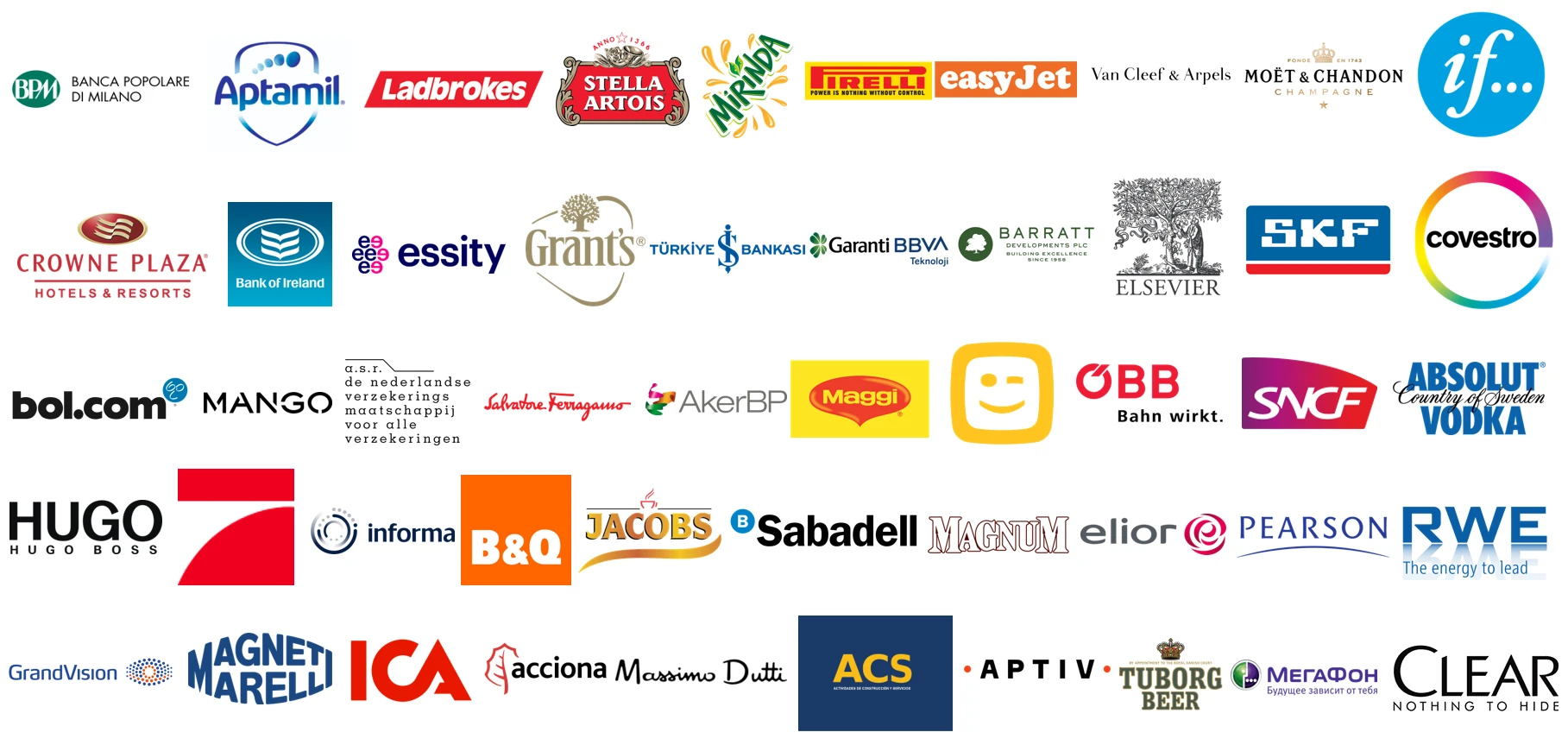 Logos for Brand Finance Europe 500 2021 - 哔哩哔哩