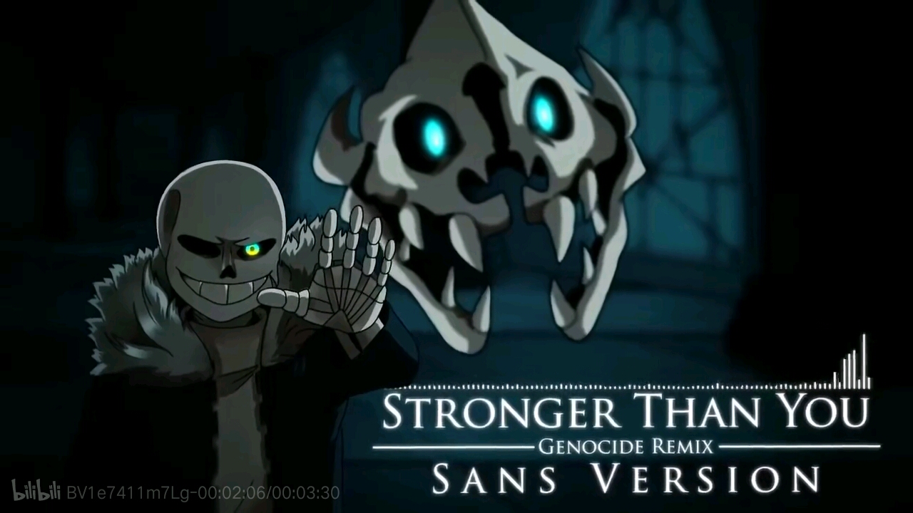当你是一只sans - 哔哩哔哩