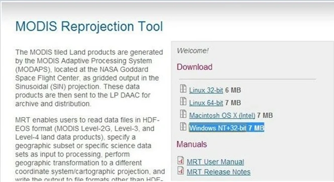 Windows下MRT批处理MODIS数据（所有影像的拼接和重采样） - 哔哩哔哩