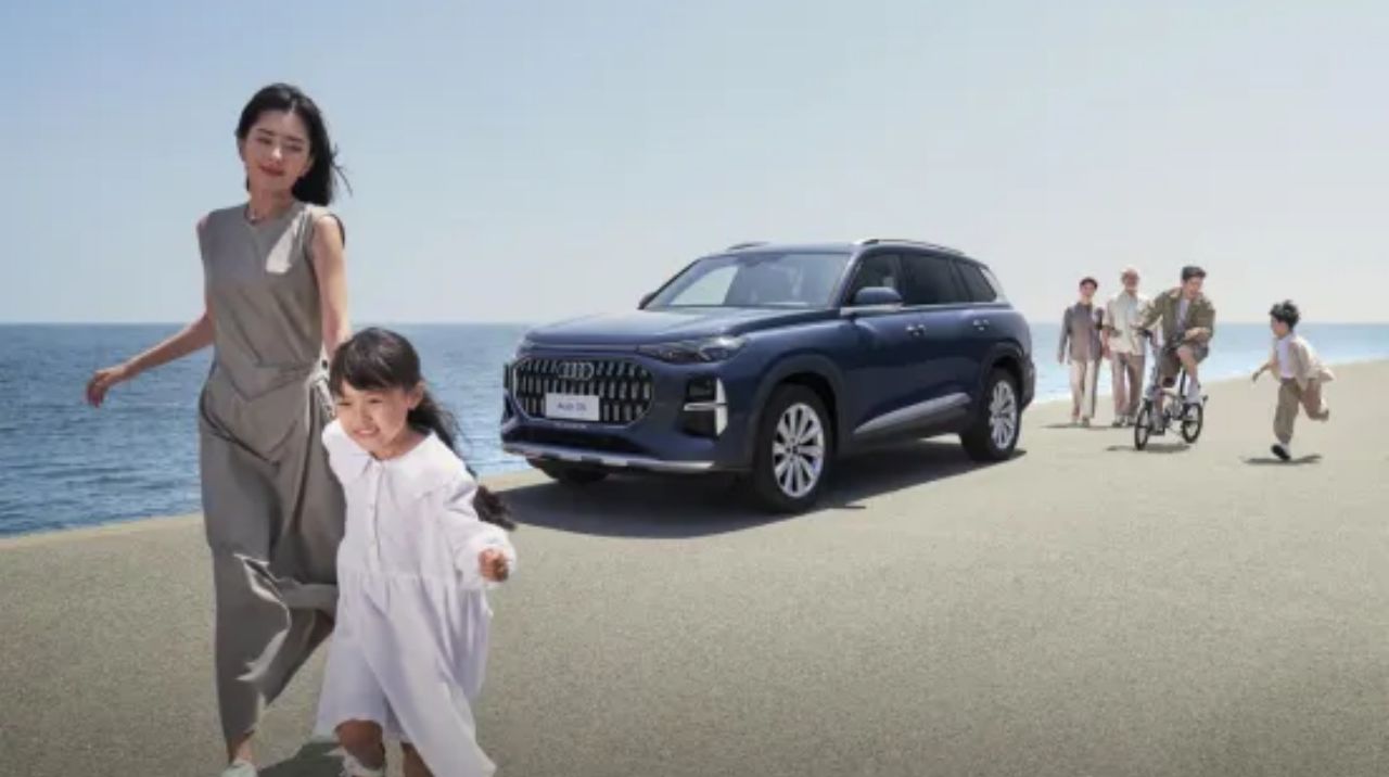 三大豪华SUV比拼，奥迪Q6尺寸超宝马X5和奥迪Q7，体验二排头等舱待遇 - 哔哩哔哩