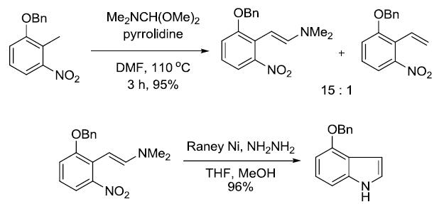 【人名反应】Batcho-Leimgruber吲哚合成反应 - 哔哩哔哩