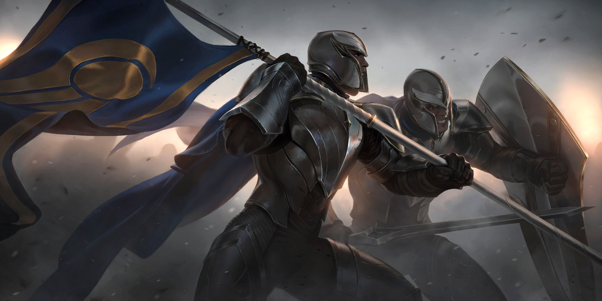 LOR 符文之地200多张超清无水印原画！！第一版 - 哔哩哔哩