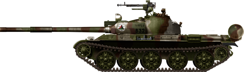 T-55和T-62主要改型图览 - 哔哩哔哩