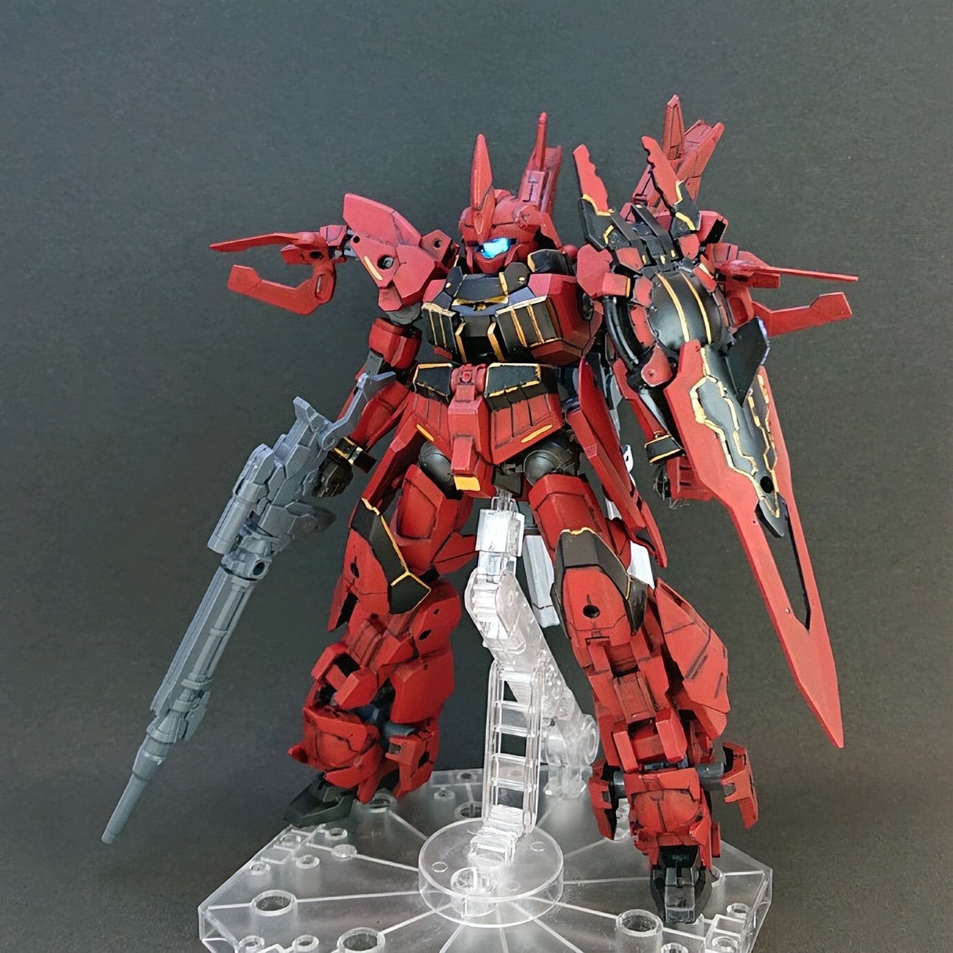 30MM机甲模型改造，机动战士高达新安洲模型 - 哔哩哔哩