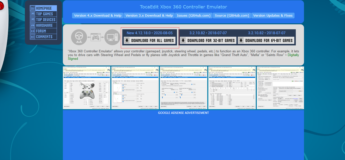 [2020/8/16]利用新版x360ce在PC上使用杂牌手柄 - 哔哩哔哩