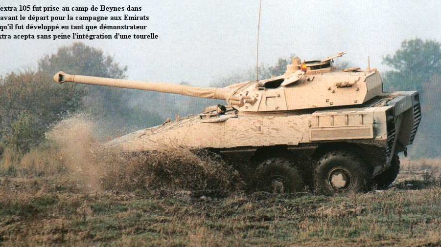 法鸡突鸡炮—现代版灰烬战线原创角色：Vextra 105轮式突击炮 - 哔哩哔哩