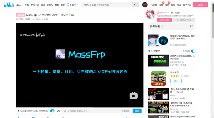 极全、免费、简单、可用于MC国际版联机/开服内网穿透软件整合推荐 - 哔哩哔哩