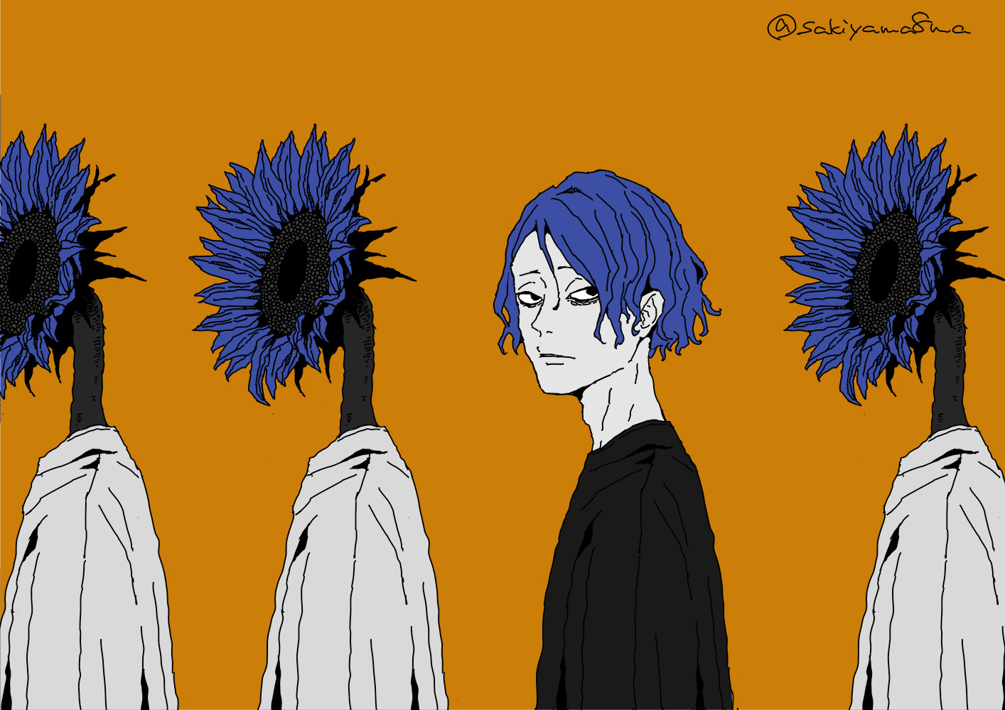 [插画师档案] 120 - sakiyama - 哔哩哔哩