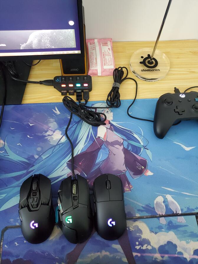 罗技GPW到货了，对比G903Hero谈个人感受。 - 哔哩哔哩