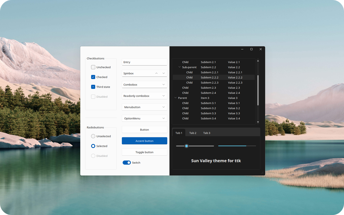 tkinter 如何做出好看的界面 - 哔哩哔哩