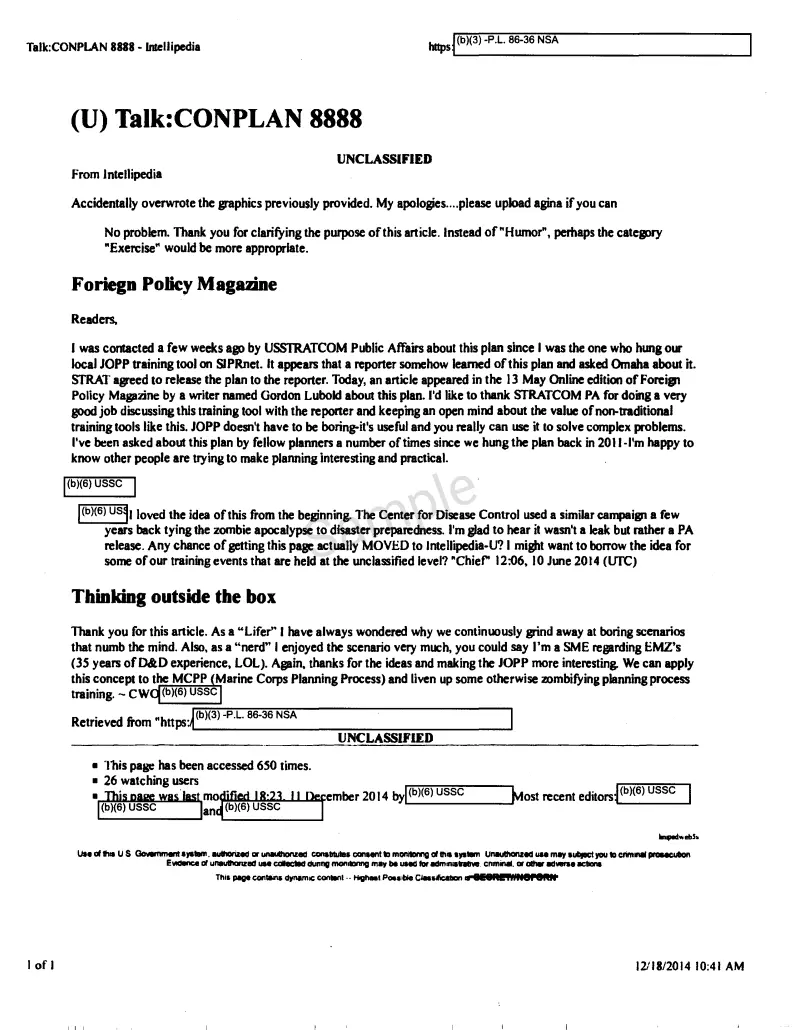 美国 CONPLAN 8888 反丧尸预案 - 哔哩哔哩