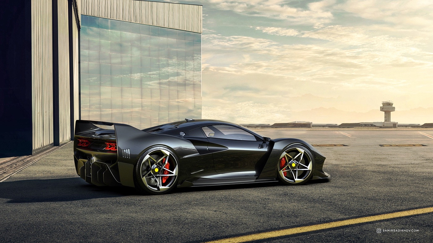 【概念设计】法拉利/Ferrari F4T（2017） - 哔哩哔哩