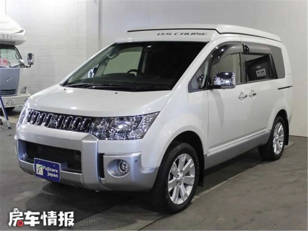 三菱MPV变房车！2.2T+6AT四驱性能强悍，旅行能住4人 - 哔哩哔哩