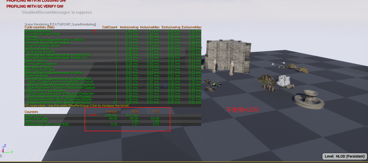 【UE4】HLOD和代理模型、实例化静态模型 - 哔哩哔哩