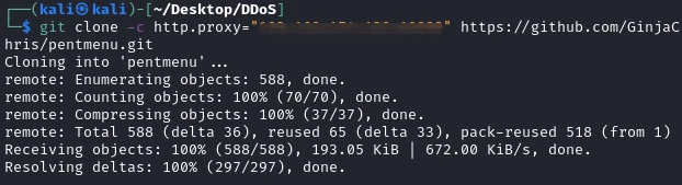 Pentmenu使用教程。黑客必备DDoS攻击工具。Kali Linux入门教程。安卓Termux可用 - 哔哩哔哩