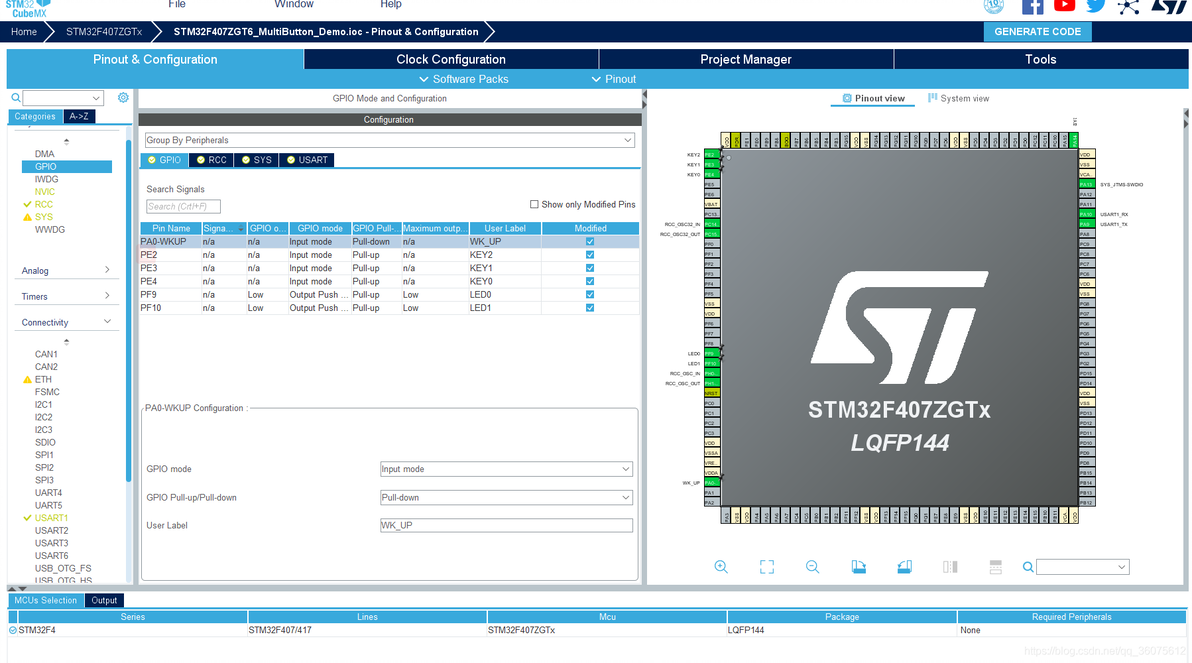 STM32HAL 移植MultiButton小巧简单事件驱动型按键驱动框架(裸机版本) - 哔哩哔哩