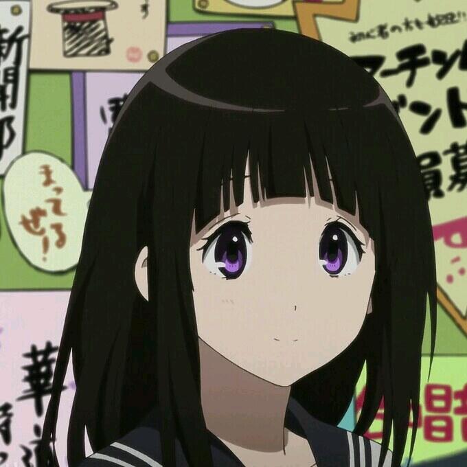 『冰菓』-千反田爱瑠单人-头像系列包君满意系列持续更新 - 哔哩哔哩