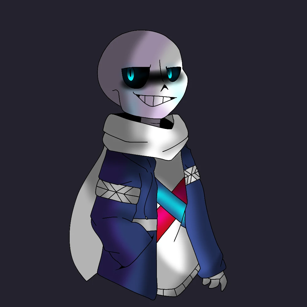 Sans The Skeleton[Godverse Sans]（不定时更新） - 哔哩哔哩