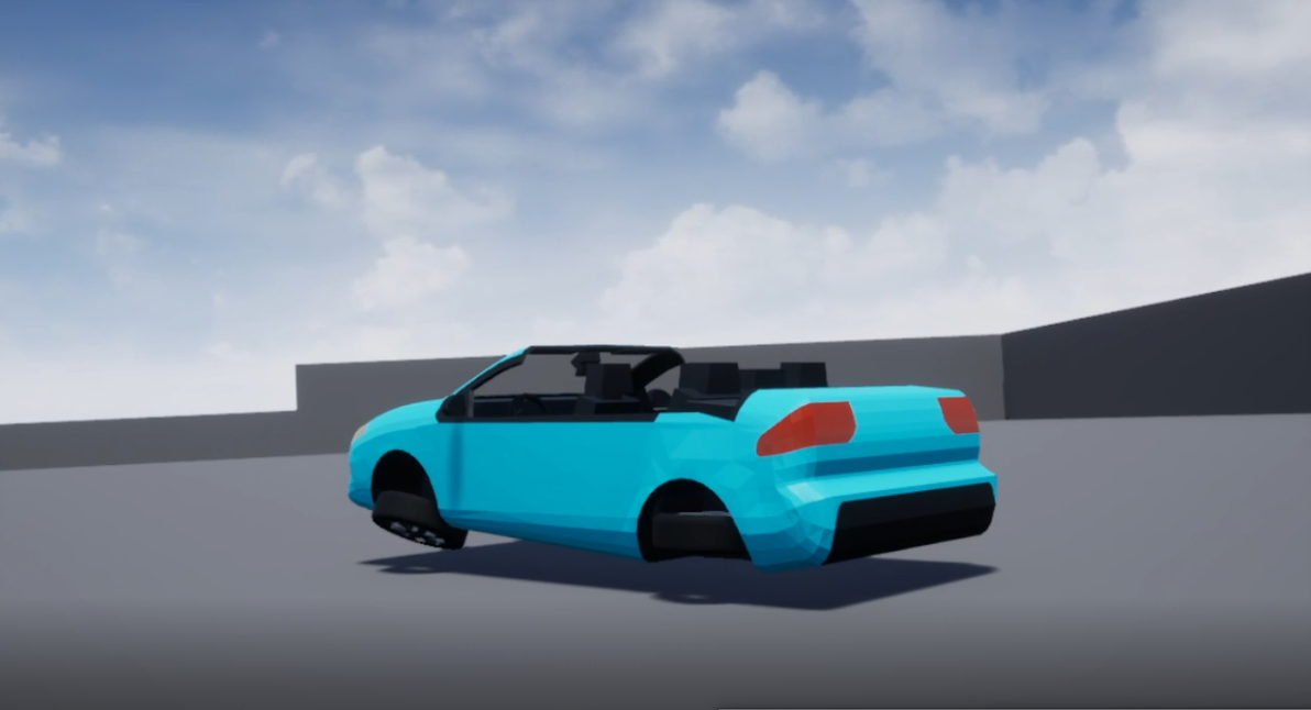 UE4.26 UE4.27 Chaos Vehicle 车辆运动组件无法控制车轮 不能正常使用的问题 - 哔哩哔哩