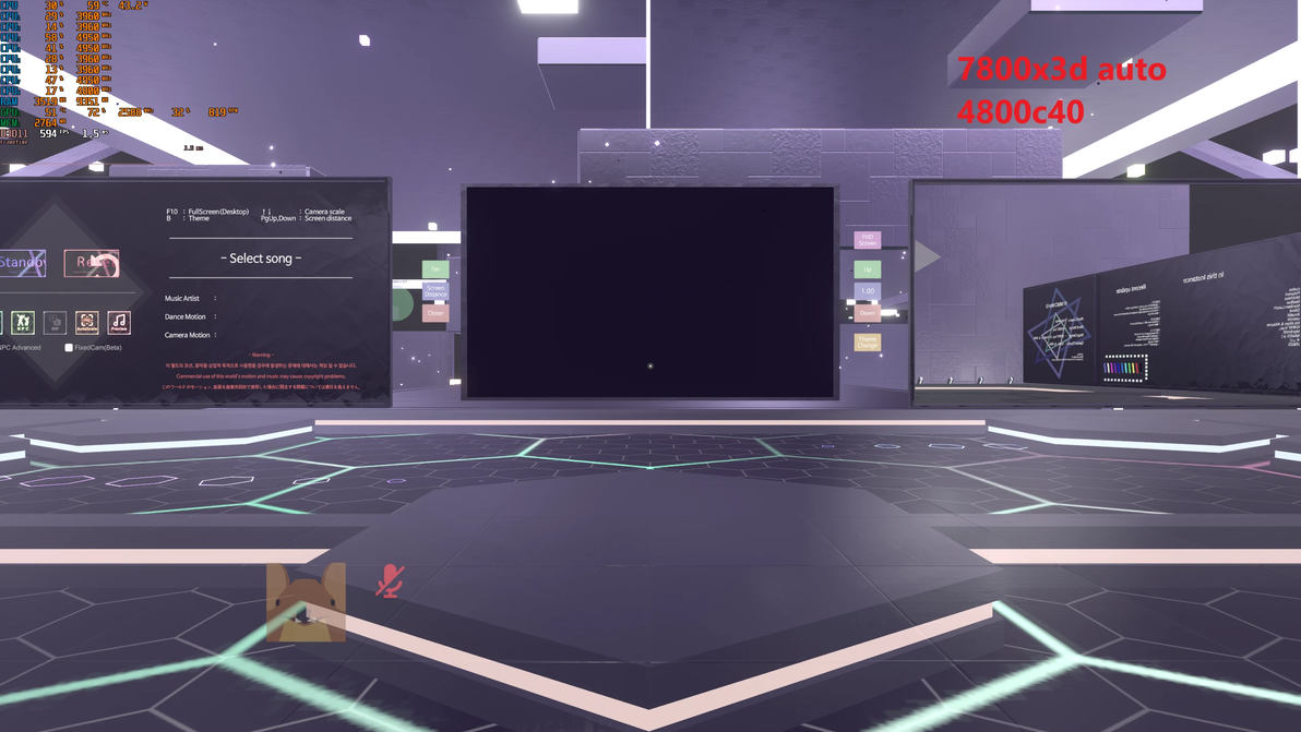 vrchat游戏优化推荐 以及cpu性能对比测试intel 13600kf oc vs amd 7800x3d - 哔哩哔哩