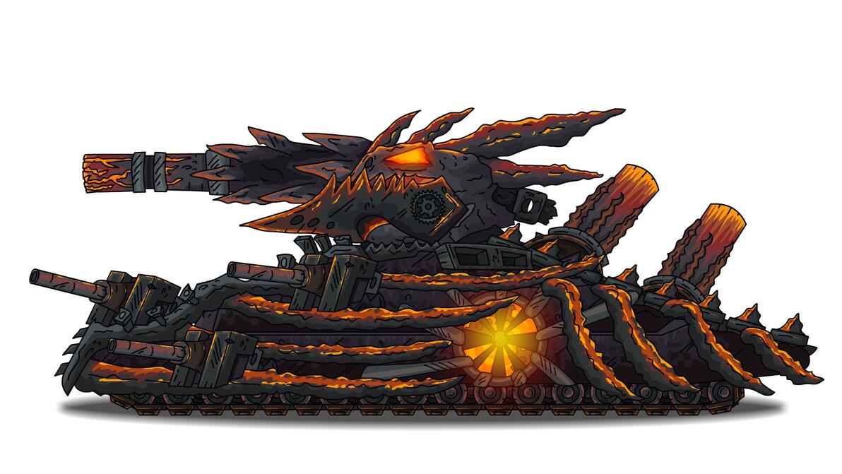Gerand坦克动画恶魔系坦克素材合集 - 哔哩哔哩
