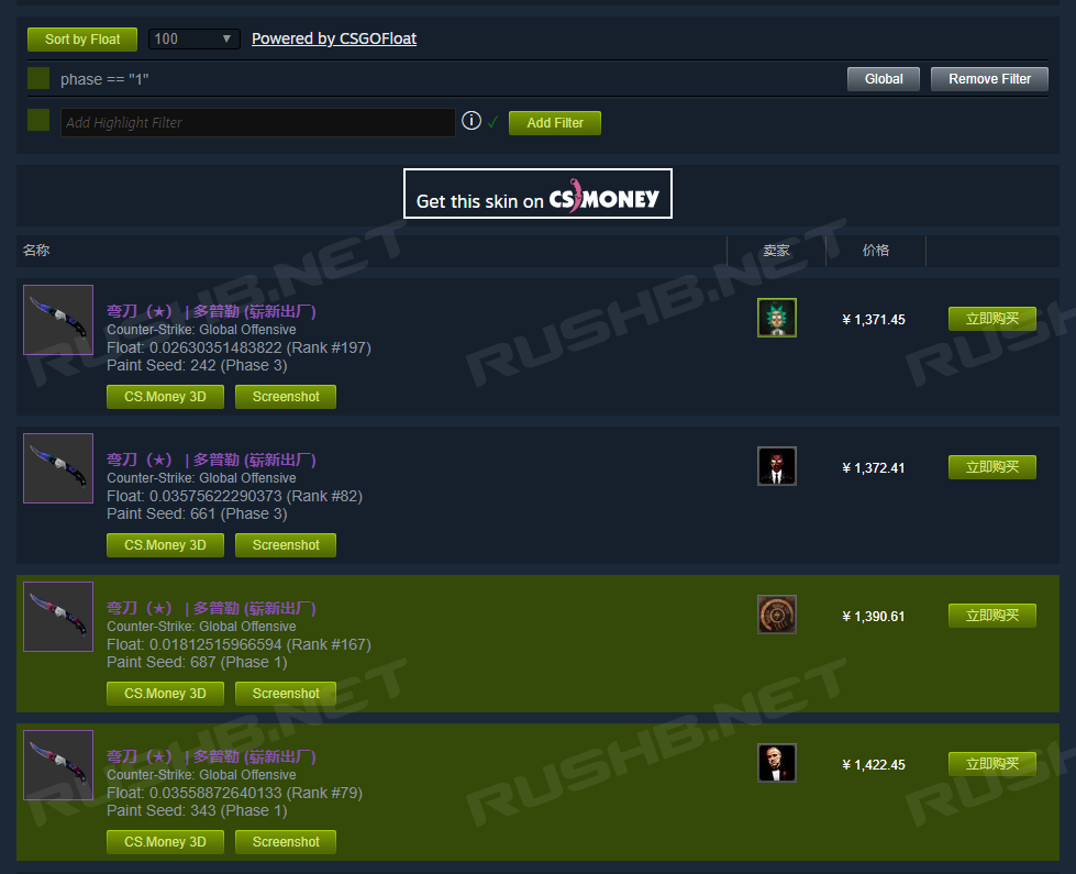 【CSGOFloat Market Checker】Steam社区市场、库存查询CSGO皮肤磨损、贴纸、检视图 - 哔哩哔哩