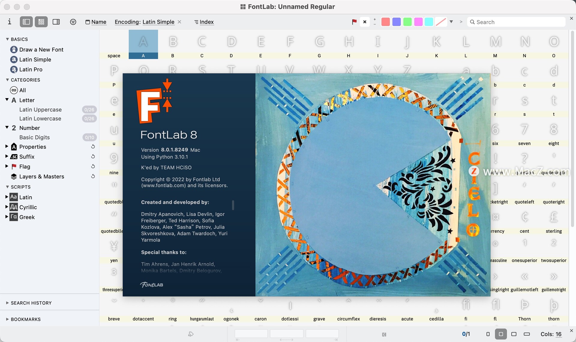 强大好用的字体设计软件：FontLab 8 - 哔哩哔哩