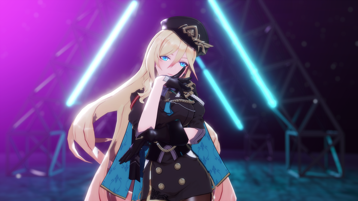 这是一篇偏于2D风格的MMD渲染笔记 - 哔哩哔哩