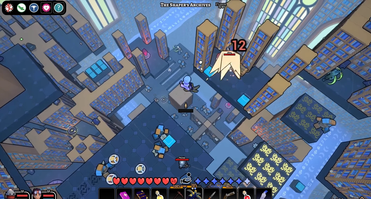 俯视角游戏如何进行纵深设计？《Dead Ink》塑造坠楼感《GateDelvers》构建多层次空间 - 哔哩哔哩