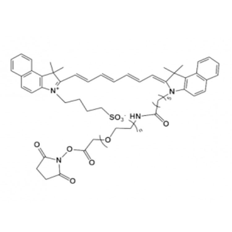 ICG-PEG-NHS，ICG-PEG-SE，吲哚菁绿-聚乙二醇-活性酯，ICG是带负电荷的聚甲基菁染料 - 哔哩哔哩