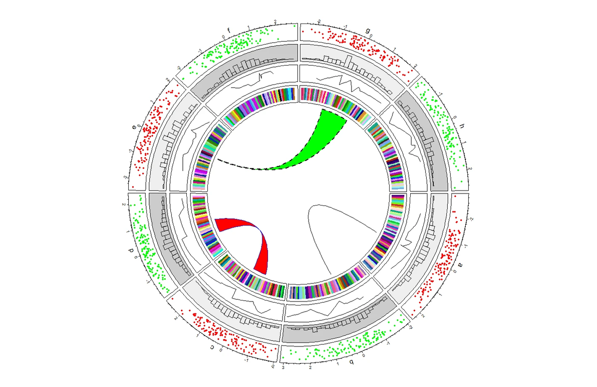 R/circlize包绘制circos图—快速上手体验 - 哔哩哔哩