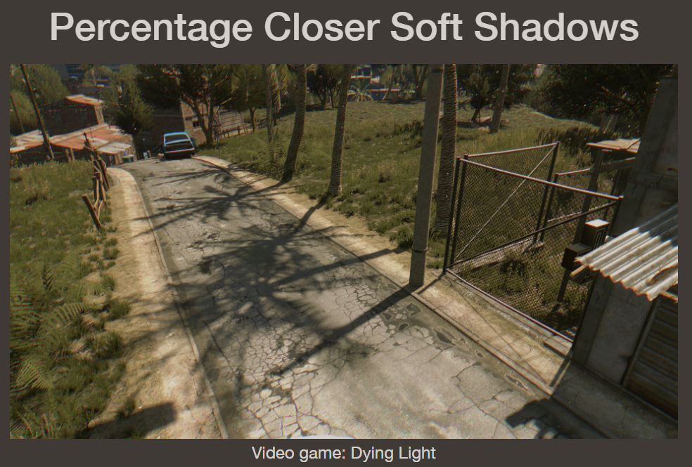 实时阴影(一) shadow map,PCF,PCSS - 哔哩哔哩