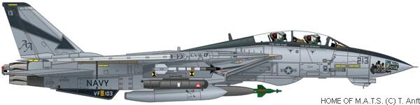 美国海航F-14中队补完计划——第八期（VF-84\VF-103） - 哔哩哔哩