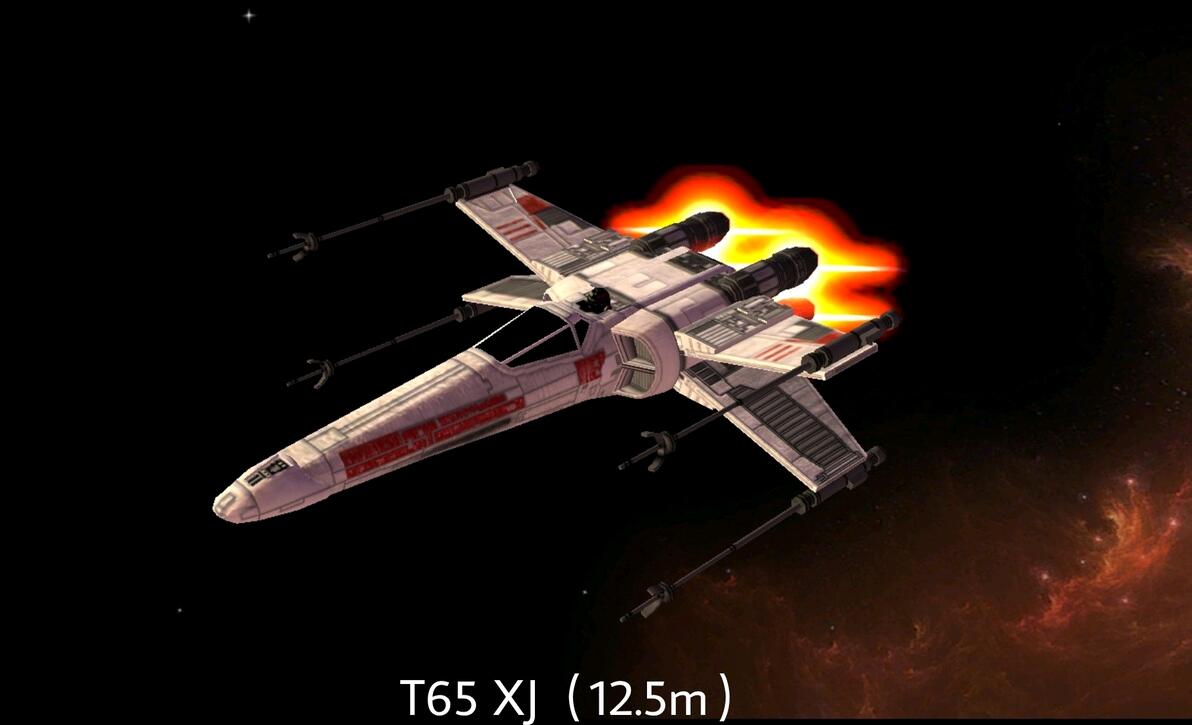【星球大战】新共和国的X翼——T65 XJ型X翼 - 哔哩哔哩