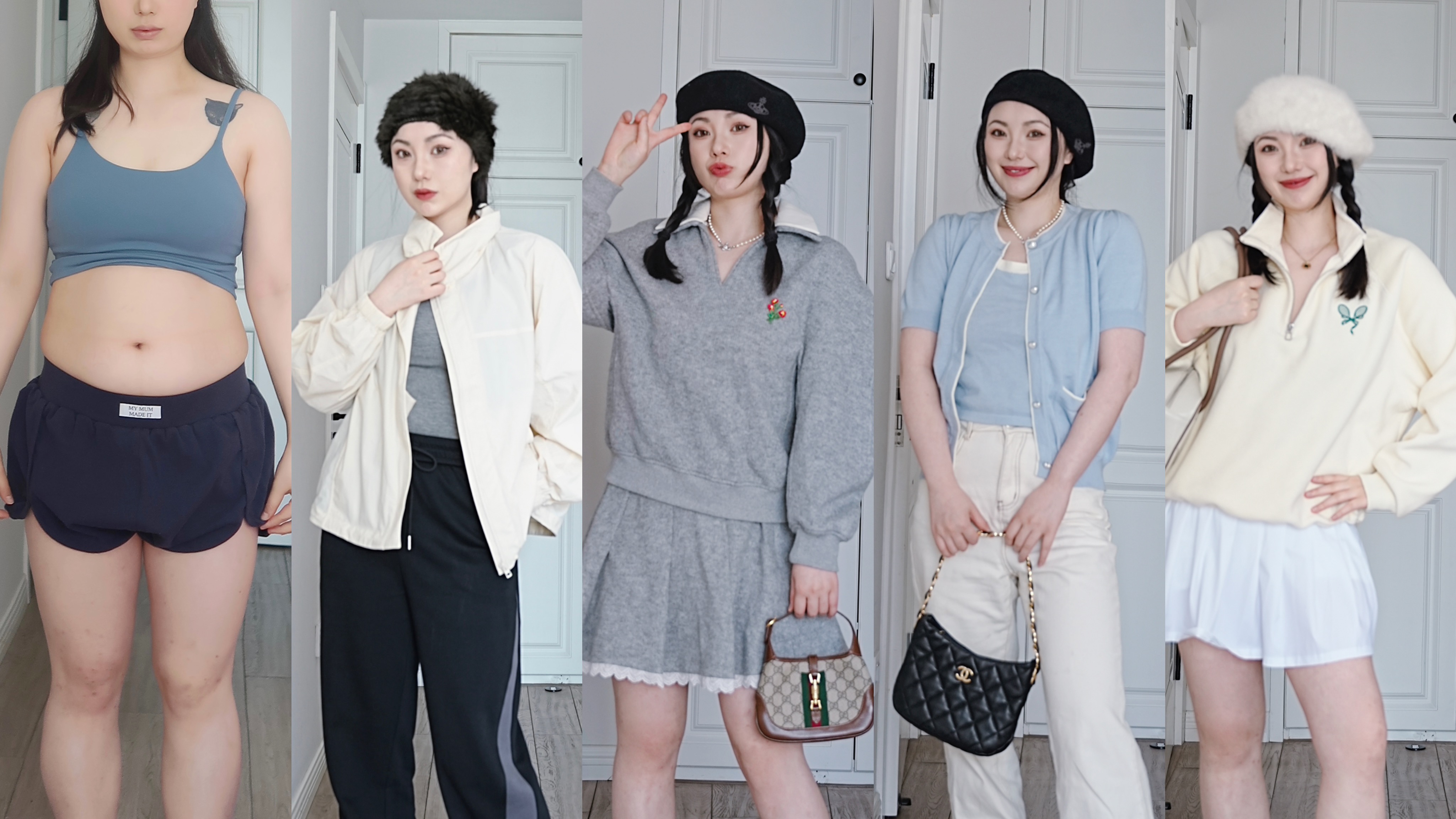 160cm/60kg春季超实用出游穿搭 - 哔哩哔哩