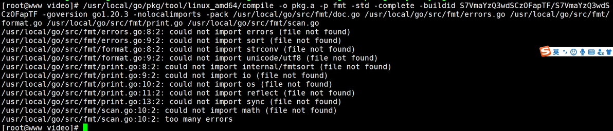 go 1.20后关于 go tool compile汇编代码引入包找不到的问题处理 - 哔哩哔哩