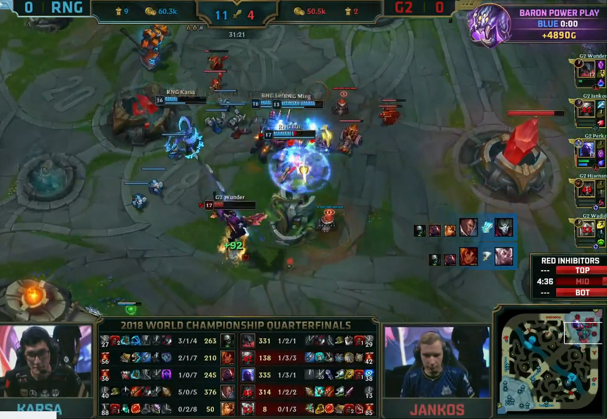 S8八强RNG vs G2 BP对局分析 - 哔哩哔哩