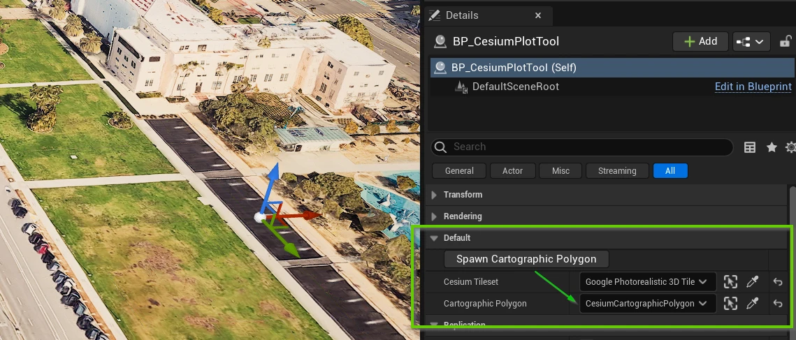 【UE5】使用Geometry Script和蓝图来快速替换CesiumTiles - 哔哩哔哩