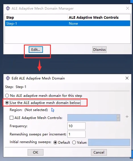 Abaqus自适应技术(2.2)--- ALE自适应网格划分的操作 - 哔哩哔哩