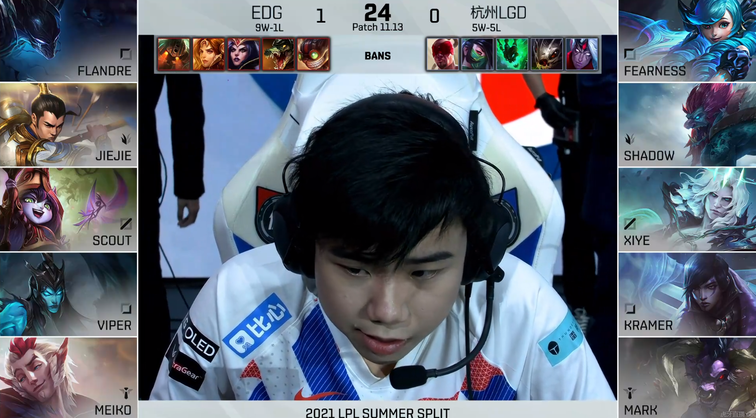 LOL：电宝下手太重了，LGD越塔失利被EDG十八分钟平推！ - 哔哩哔哩